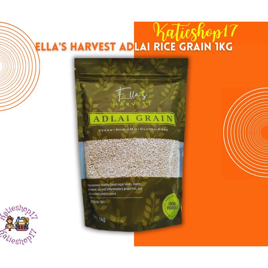 Ella's Harvest Adlai Rice Grain 1kg | Shopee Philippines