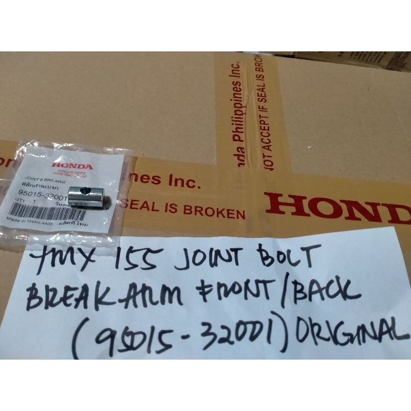 TMX 155 Joint Bolt BreakArm Front/Back (95015-32001) Original | Shopee ...
