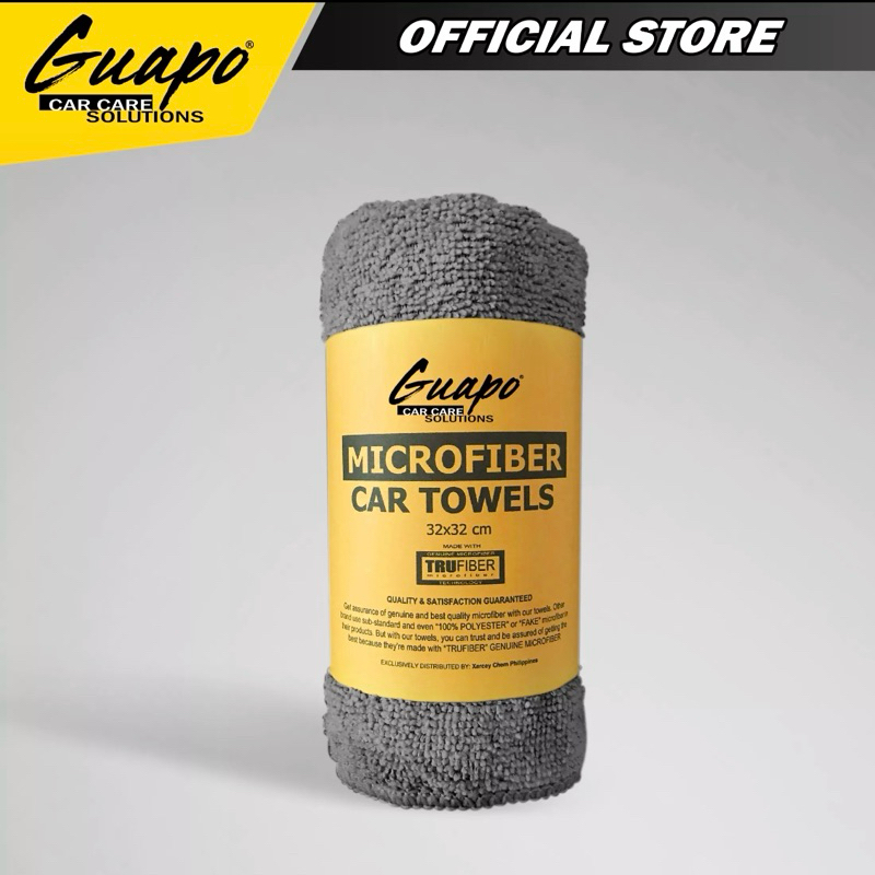 Guapo Car Care Microfiber Towel Super Absorbent, Lint-Free Edgeless ...