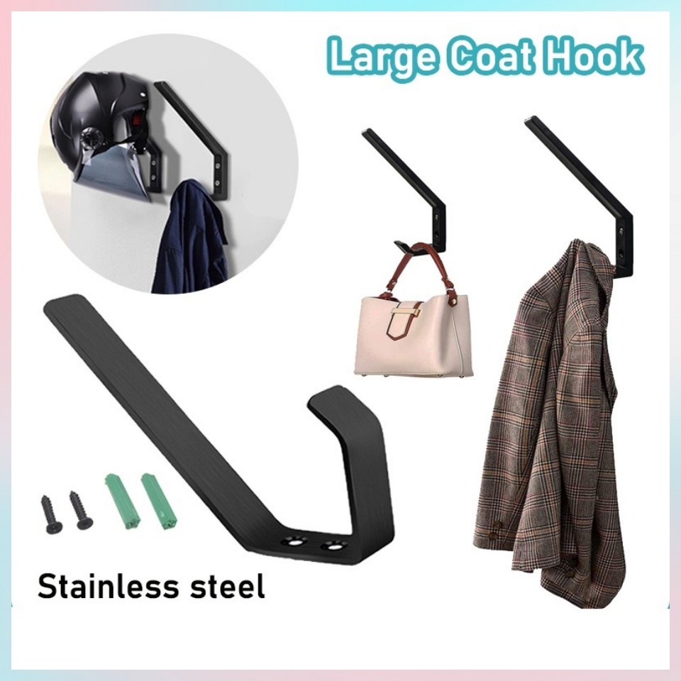 Stainless Helmet Hook for Motorcycle Helmet or Clothes Holder Hook Wall ...