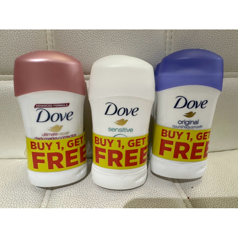 BUY 1 TAKE 1 DOVE WOMEN DEODORANT STICK 40g/14g | Shopee Philippines