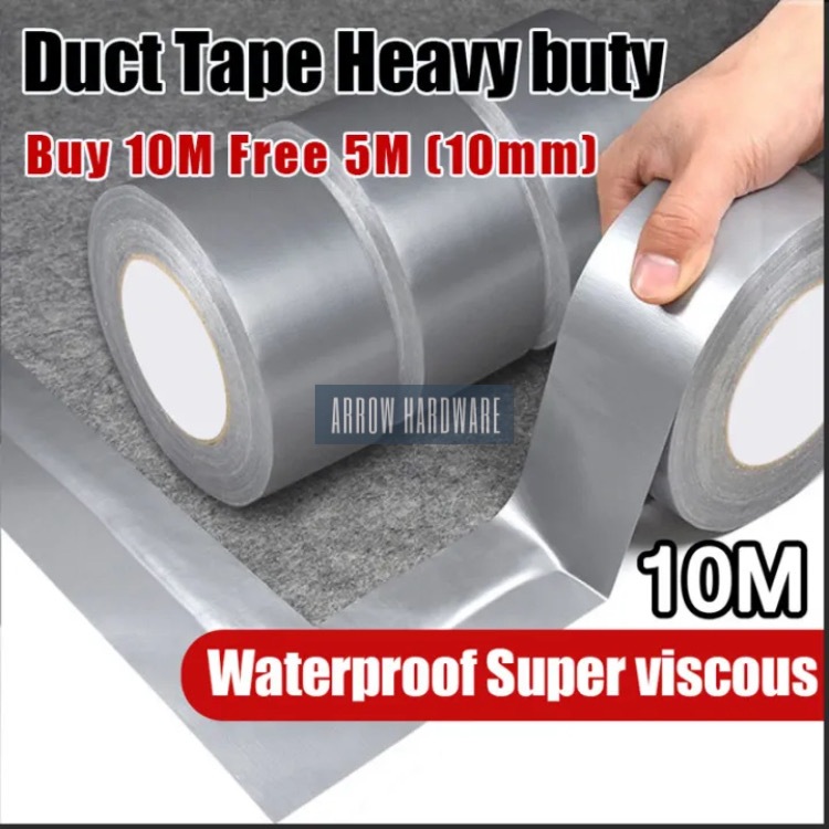 Duct Tape pvc adhesive tape for kitchen Heavy Duty Silver pvc adhesive ...