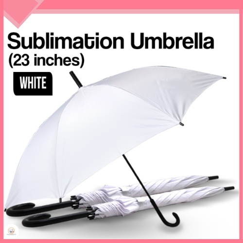 Sublimation Printable Umbrella White for UV and Weather Protection 23 ...