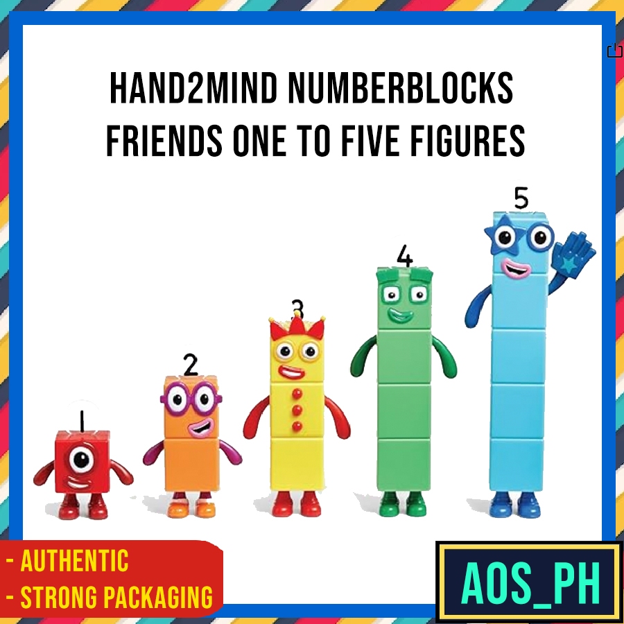 Numberblocks Friends One to Five Figures | Shopee Philippines