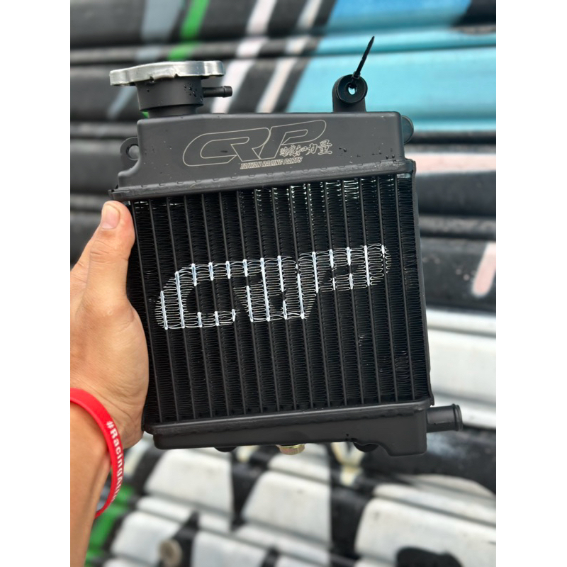 CRP Oversized Radiator with Radiator Cap for Aerox V2 and Nmax V2 ...