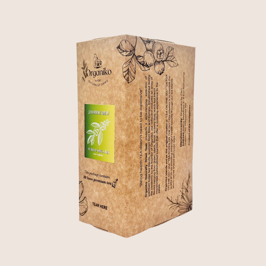 Jasmine Dew Fruit Tea 20 Premium Loose Tea bags | Shopee Philippines