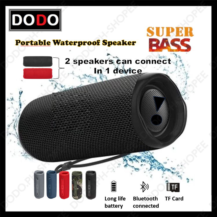 Flp 6 Powerful Bluetooth Speaker Portable Wireless Waterproof Music Partybox for Boombox ...