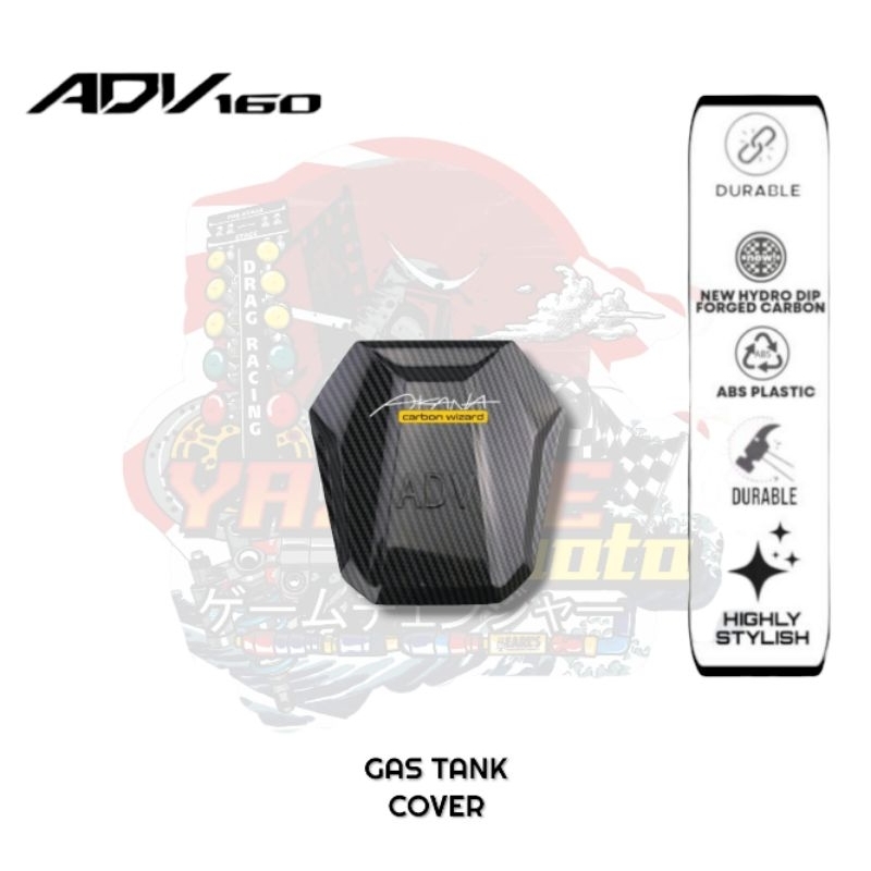 NEW!! Honda Adv 160 hydro dip carbon gas tank cover | Shopee Philippines
