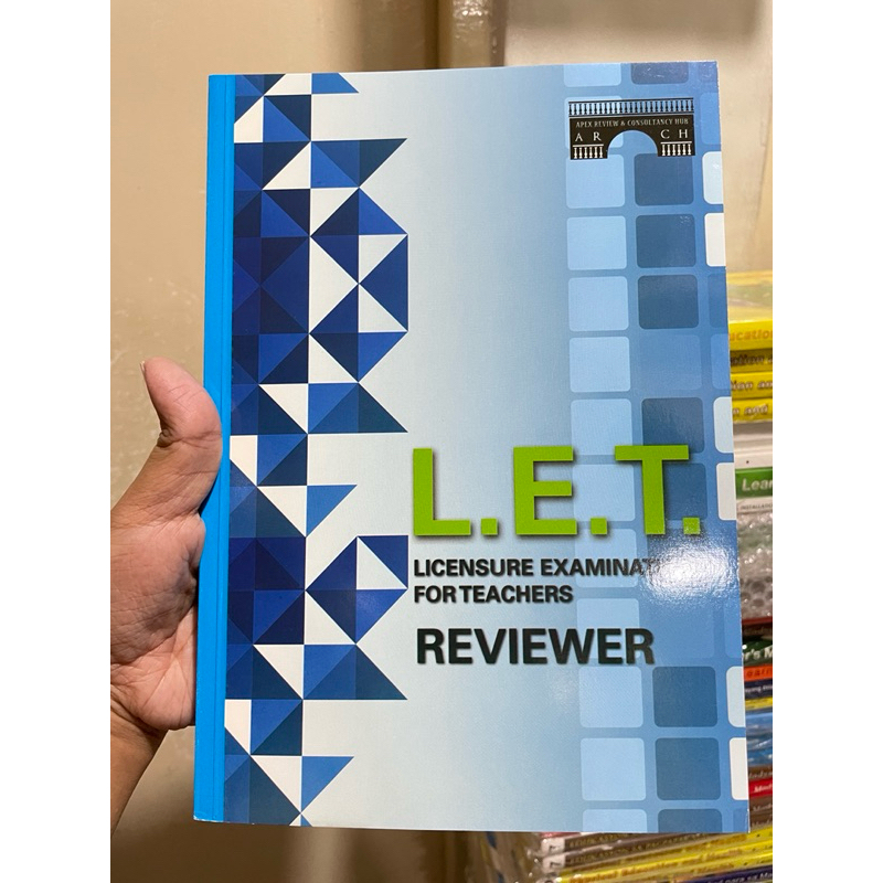 LET REVIEWER (Licensure Examination for Teachers) | Shopee Philippines