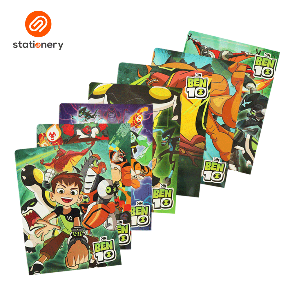 Ben10 Writing Notebook 80lvs Pack of 7 | Shopee Philippines
