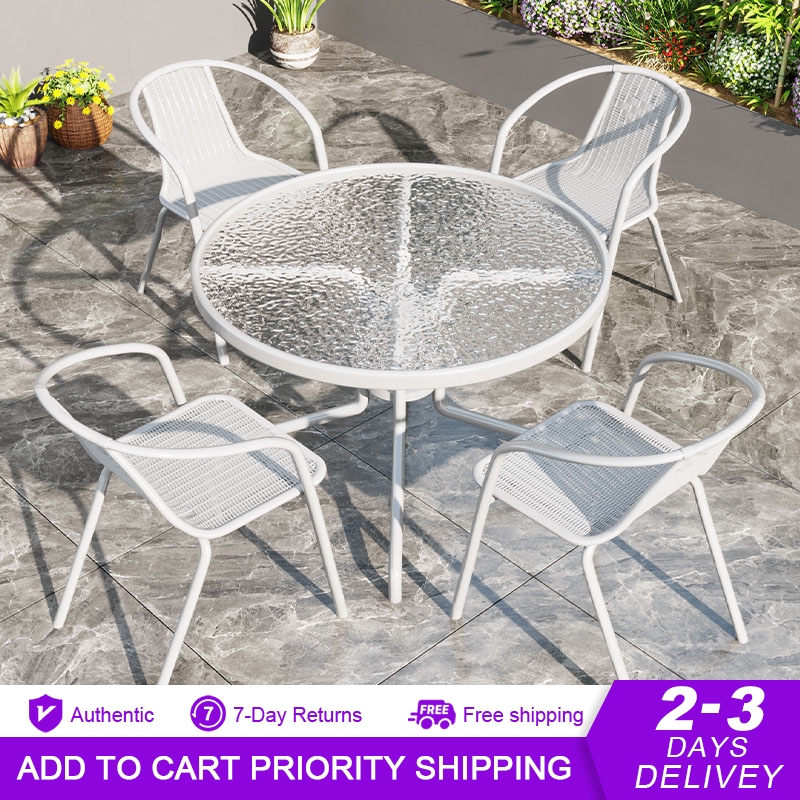 Outdoor table and chair combination, garden table and chair, outdoor ...