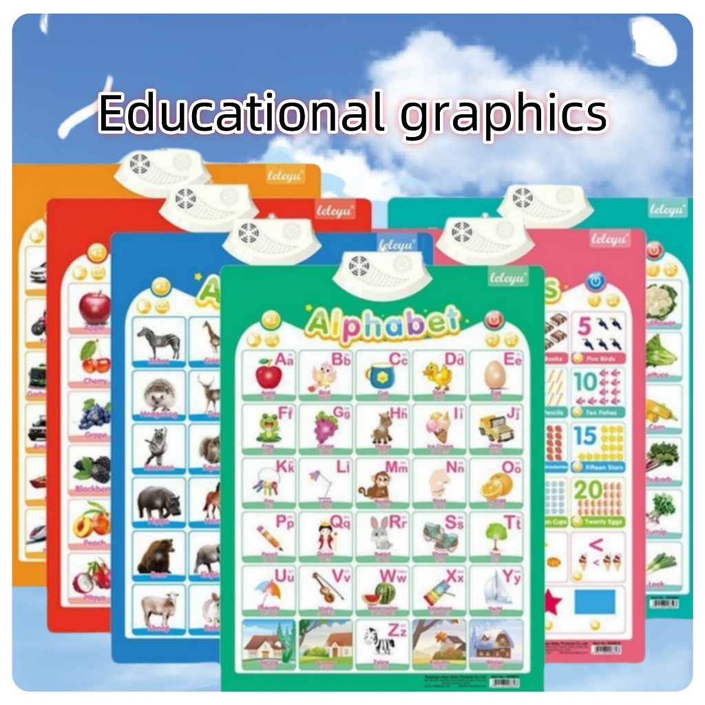 COD Talking Chart For Kids Alphabet Chart With Sound Educational Abc ...