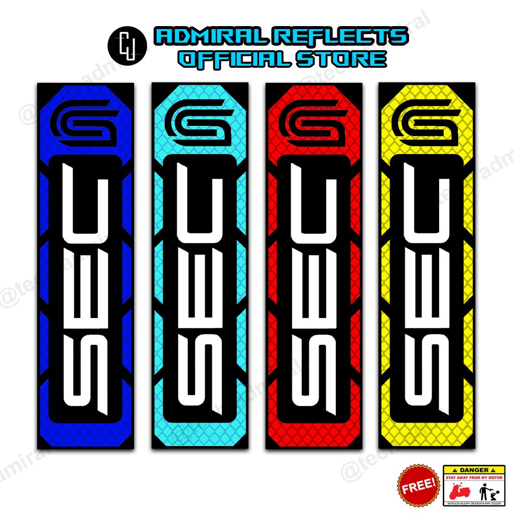 Alloy Top Box Sticker Waterproof Crossfire (REFLECTORIZED) | Shopee ...