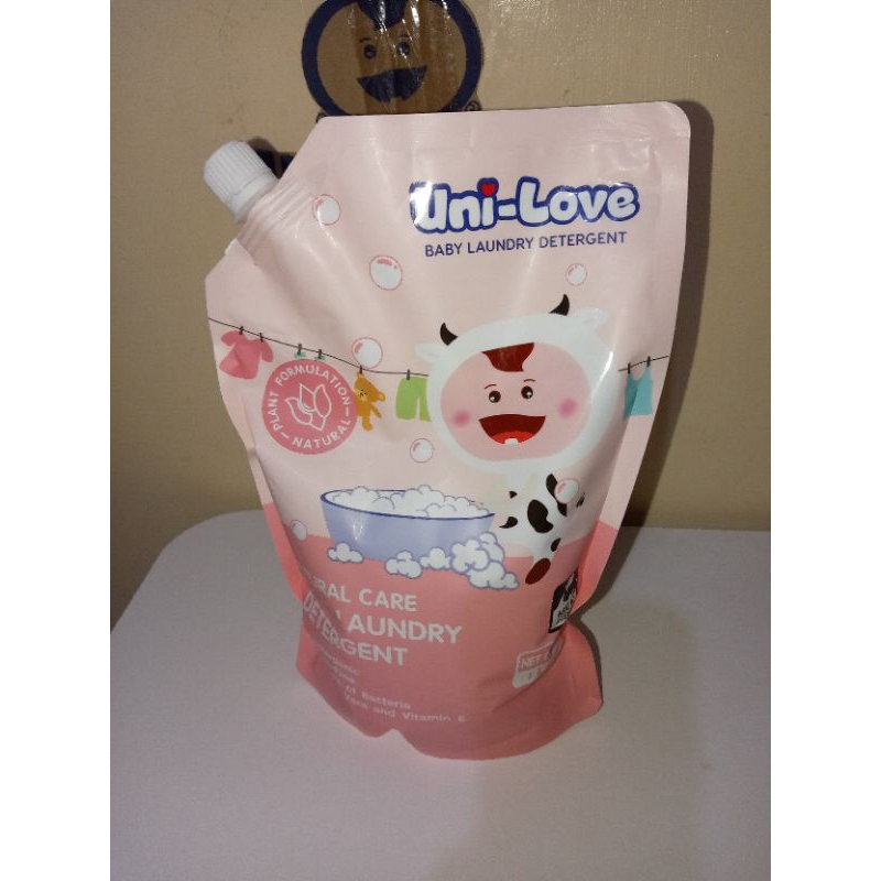 UNI-LOVE ( PACK OF 1 ) LAUNDRY DETERGENT 1L (MILK SCENT) | Shopee ...