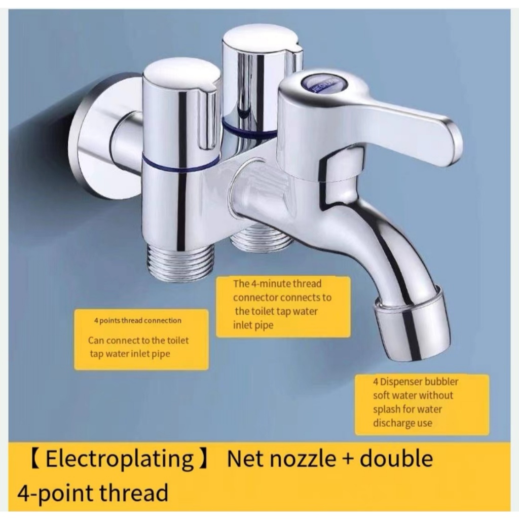 304 Stainless Steel Three Tap Multifunctional Stainless Steel Faucet ...