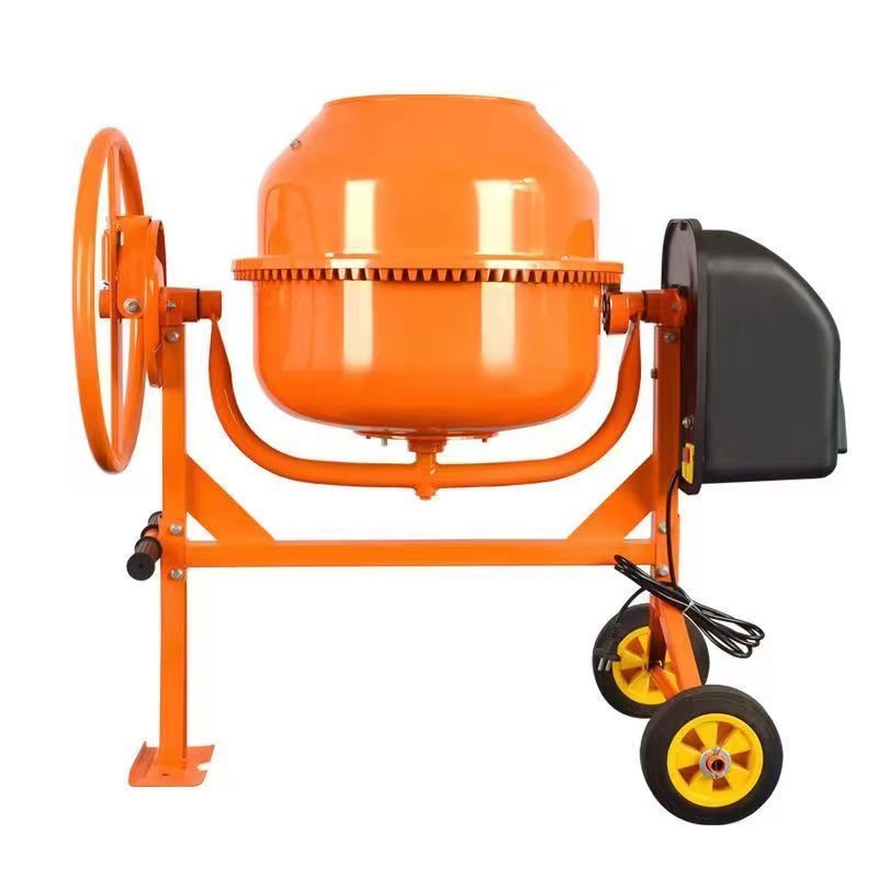 200L Electric Concrete Mixer Saturn Half bagger Concrete / Cement Mixer ...