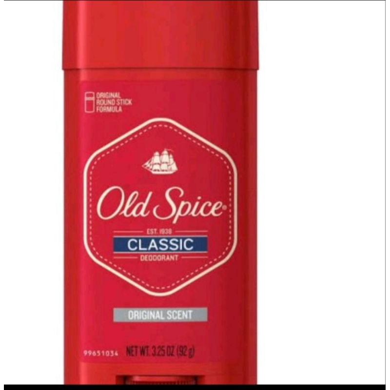 Old Spice CLASSIC ORIGINAL SCENT Deodorant 92g | Shopee Philippines