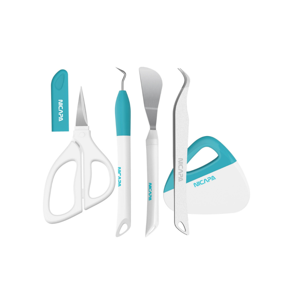 Nicapa Basic Tool Set Craft Weeding Vinyl Cardstock Crafting Tools Kit ...