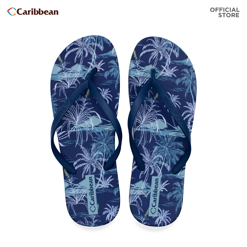 Caribbean Ladies Wrap Around Flip-flops: Isla (Navy Blue) | Shopee ...