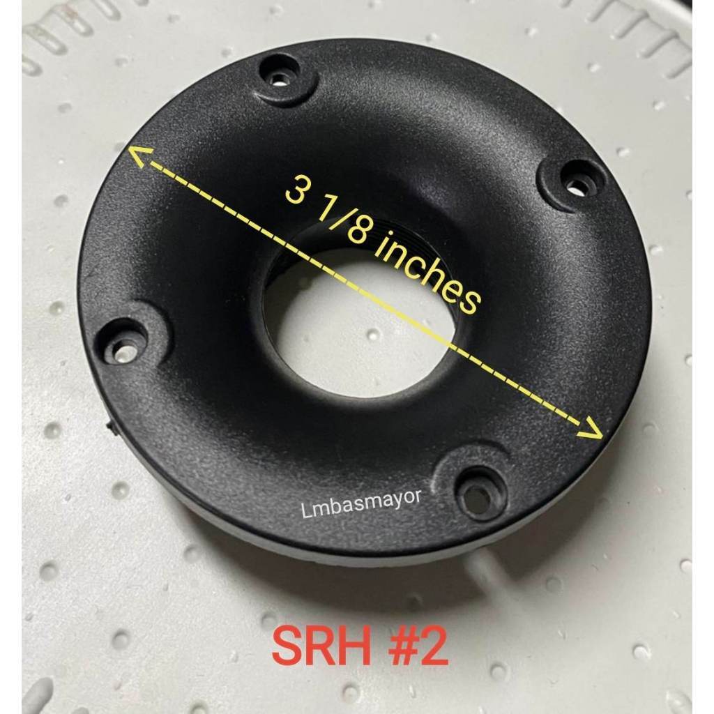 SRH2 3 3/4" Round Horn Tweeter Thread Type for Speaker Box High Driver ...
