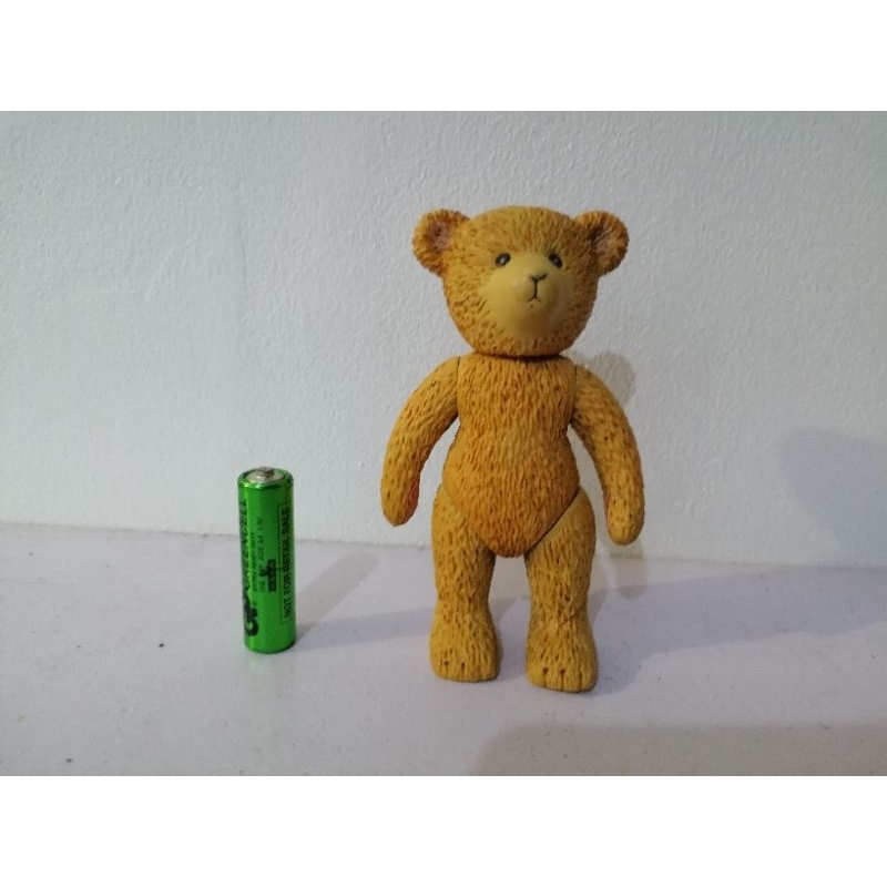 preloved rare vintage russ teddy bear pvc figure | Shopee Philippines