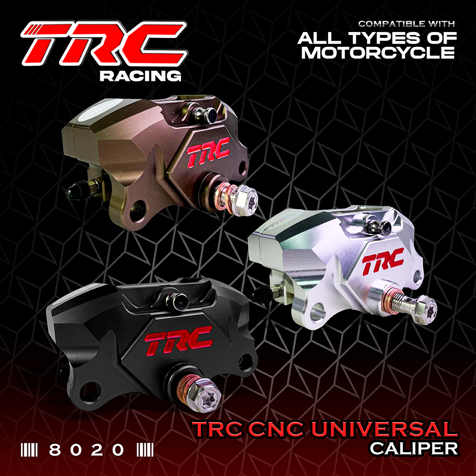 TRC Racing Brake Caliper 2 POT Superman Universal Axial Mounting ...