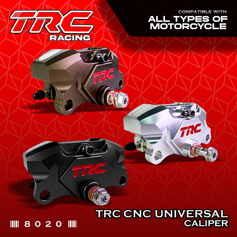 TRC Racing 2 POT Superman Brake Caliper Universal Axial Mounting ...