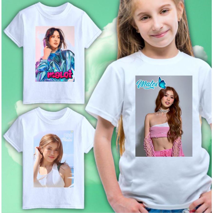 BINI MALOI KIDS T-Shirt PAMBATA CHARACTER GRAPHIC SHIRT 0 to 12 years ...