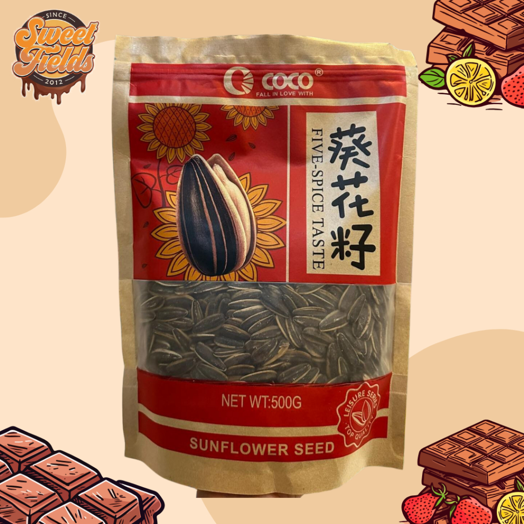 Coco Sunflower Seeds Five Spice Flavor, 500g | Shopee Philippines