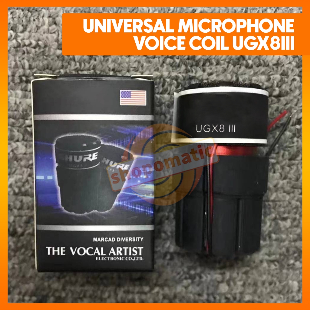 Universal Microphone Voice Coil UGX8III | Shopee Philippines
