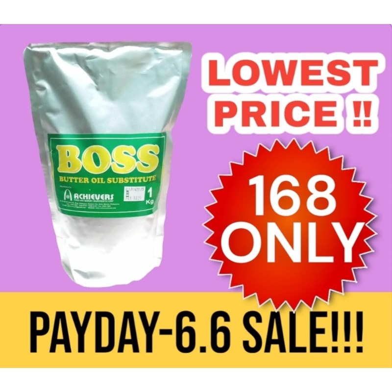 𝗕𝗢𝗦𝗦 𝗕𝗨𝗧𝗧𝗘𝗥 𝗢𝗜𝗟 𝗦𝗨𝗕𝗦𝗧𝗜𝗧𝗨𝗧𝗘 1𝗞𝗚 | Shopee Philippines