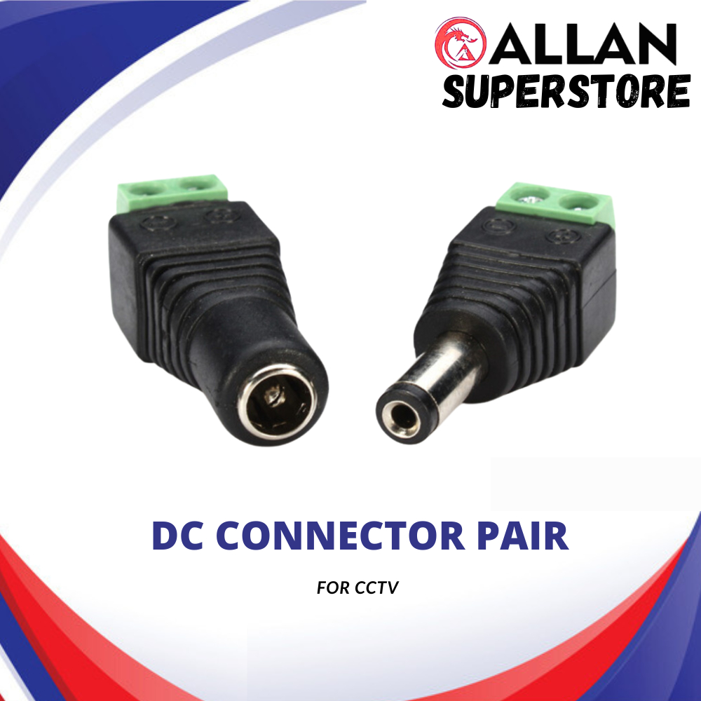 Allan Superstore Dc Power Plug For Cctv Electronic Device Male Female ... Allan Superstore Dc Power Plug For Cctv Electronic Device Male Female ...