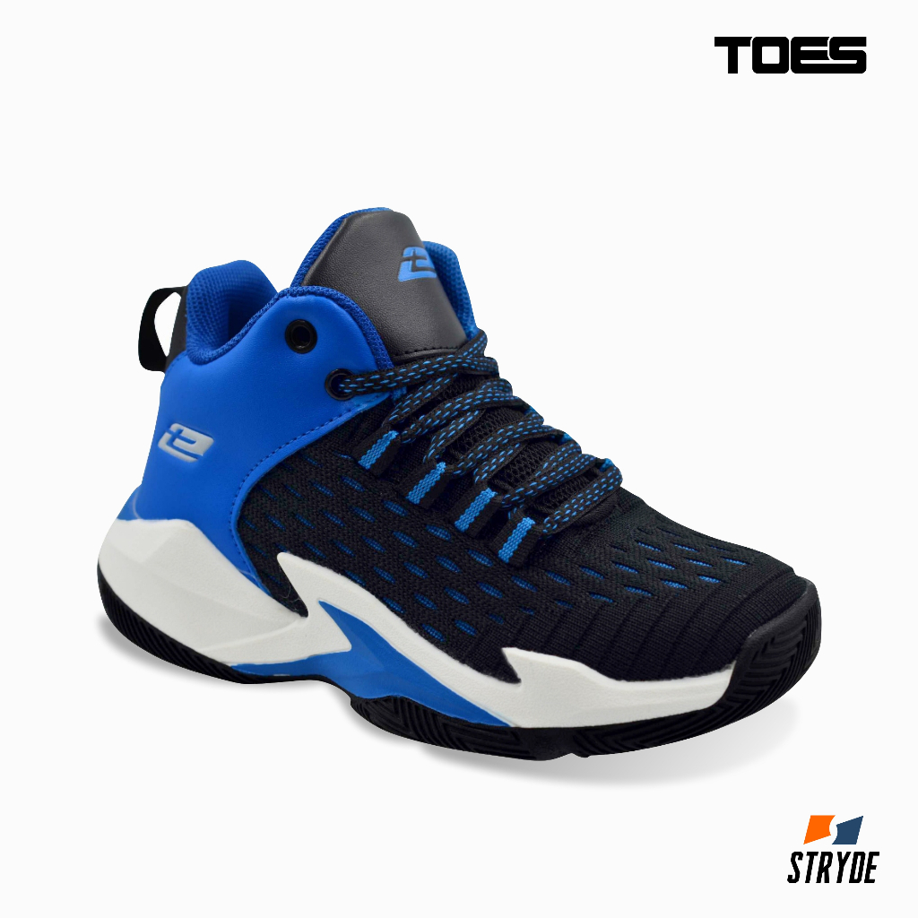 Toes Kids Footwear Basketball Shoes Huntley Black | Shopee Philippines