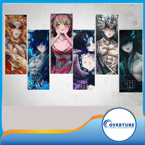 Demon Slayer Anime Photo Tile/Wall Decor /Photo Frames/30cmx10cm (026 ...