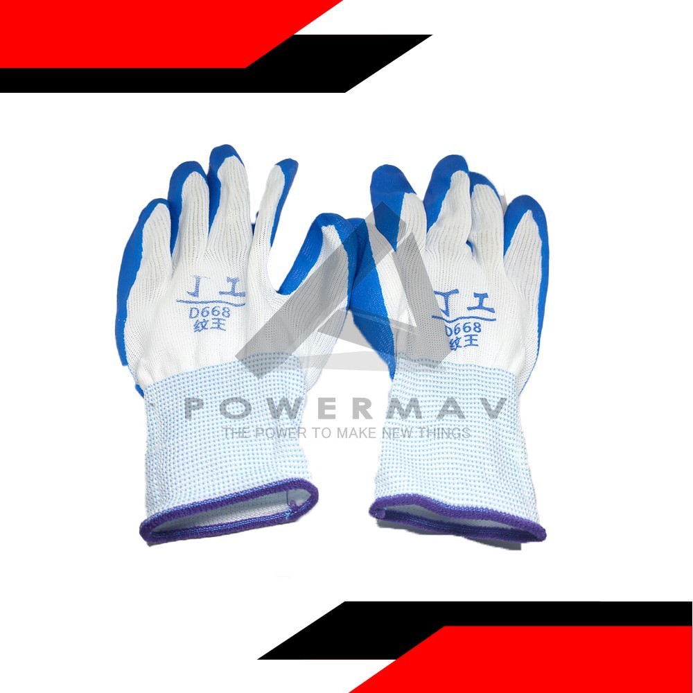 1 PAIR Gloves Mechanic Working Anti-static Gloves for Work Safety Glove ...