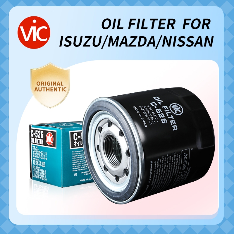VIC Oil Filter C-526 For Japan Original Genuine For ISUZU【4HF1 4HG1 ...