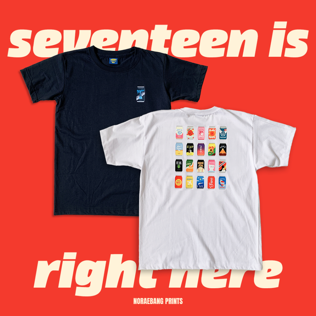 SEVENTEEN Graphic Tee | 17 is Right Here | Shopee Philippines