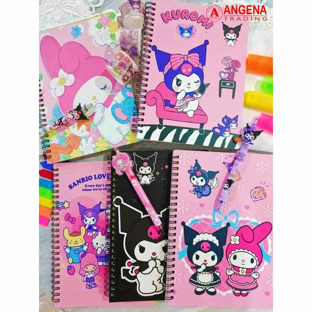 Spring Leaf Spiral Sanrio Cutie Notebook | Shopee Philippines