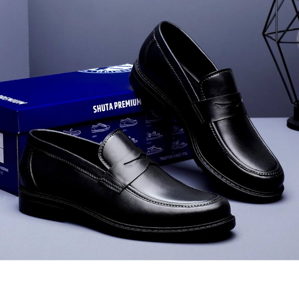 Premium Black Shoes School Rubber Shoes High Quality for Men and Women ...
