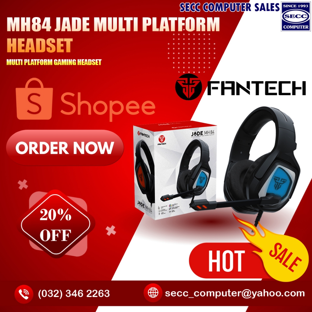 JADE MH84 MULTI PLATFORM GAMING HEADSET | Shopee Philippines