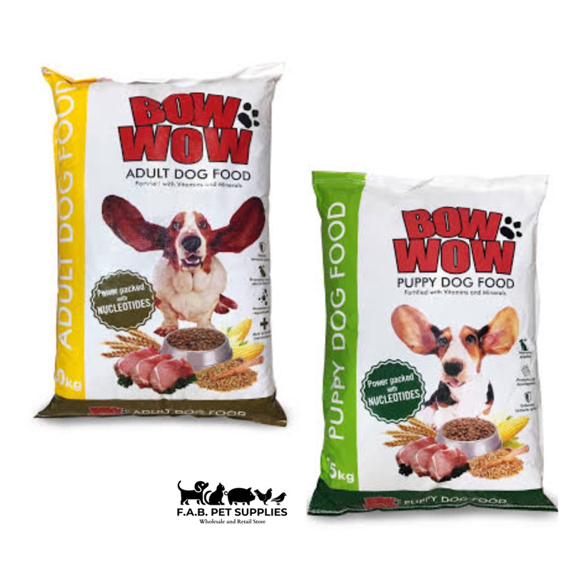 Bow Wow Dog Food Adult Puppy 1KG PACK Shopee Philippines