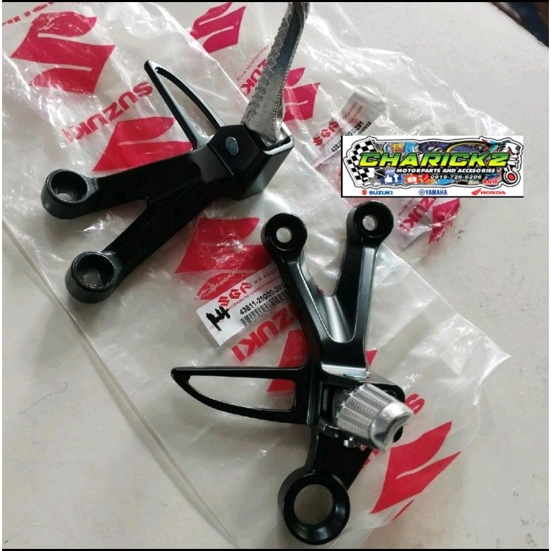 SGP BRACKET PASSENGER FOOTREST ASSY FOR RAIDER 150 CARB & Fi (left ...