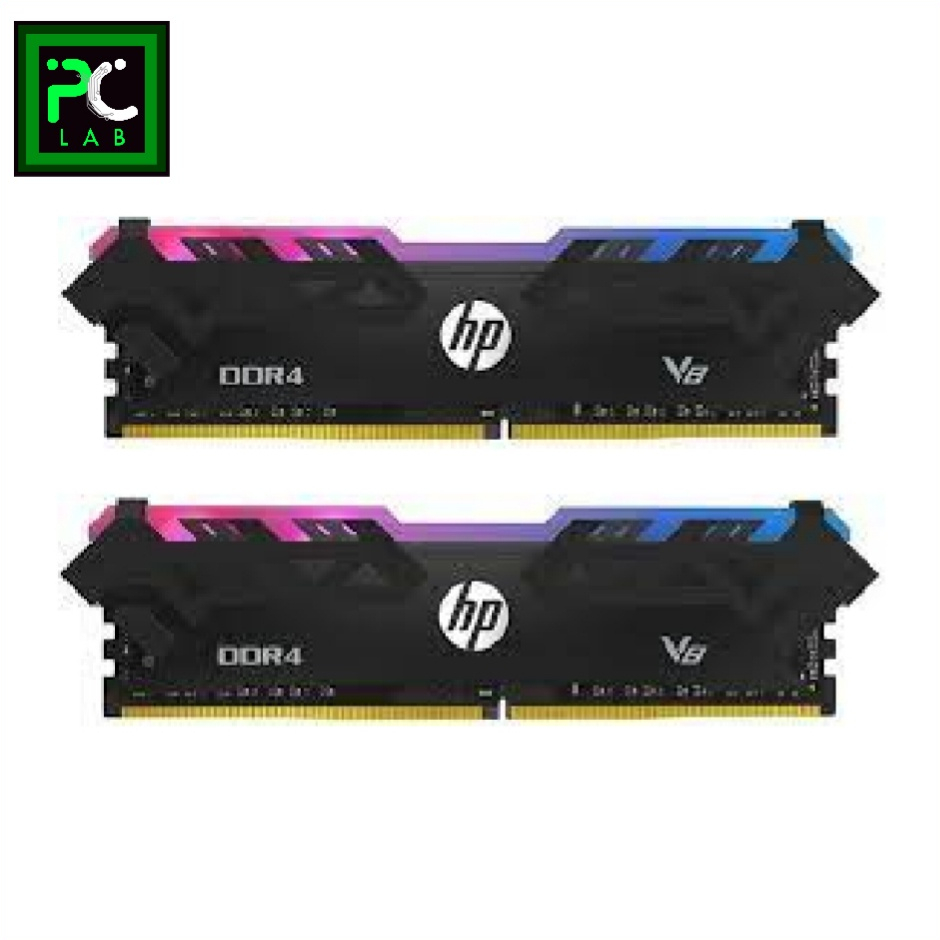 HP V8 RGB 16gb 3600mhz 8gbx2 DDR4 CL18 | Shopee Philippines
