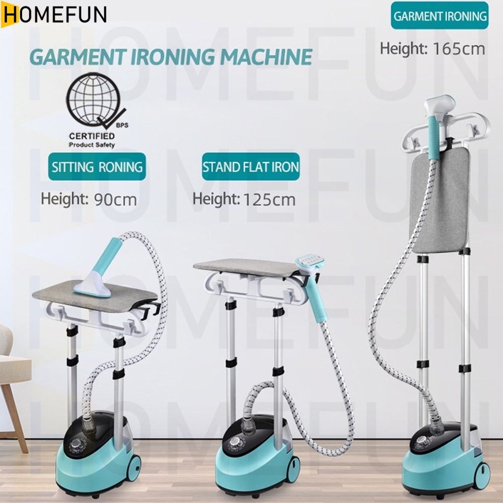 HOMEFUN Garment steamer ironing machine vertical hand-held steam iron ...