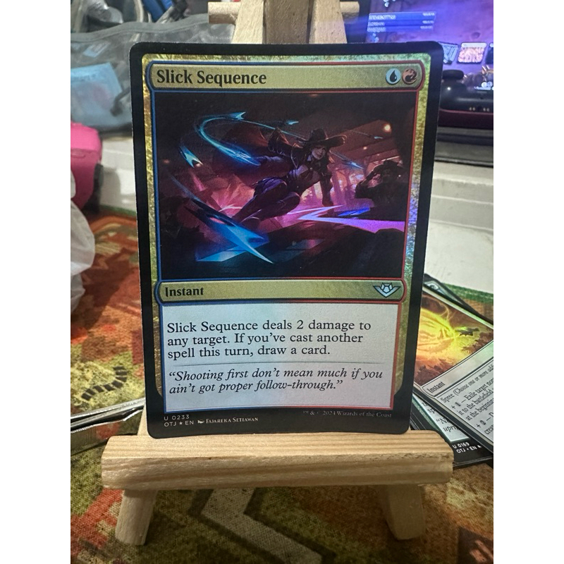 MTG | Slick Sequence (Foil) | Shopee Philippines