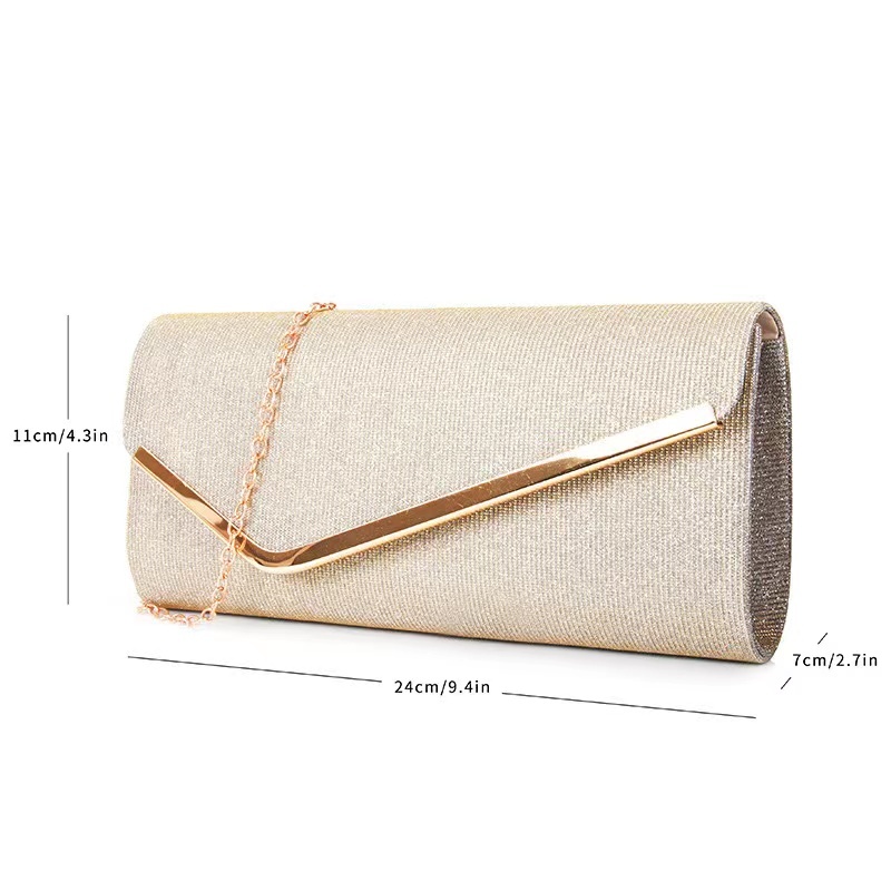 MJ&AJ Women Leather Beads Wedding Bridal Evening Party Lady Clutch ...