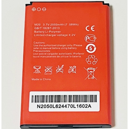 3.7V 2050mAh M20 For M028AT 4G MiFi Wi-Fi роутера LTE WIFI Router ...