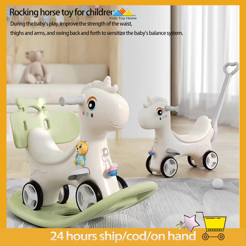 Horse Toy Ride Rocking Horse for Kids Kids Rocking Horse Horse Rocking ...