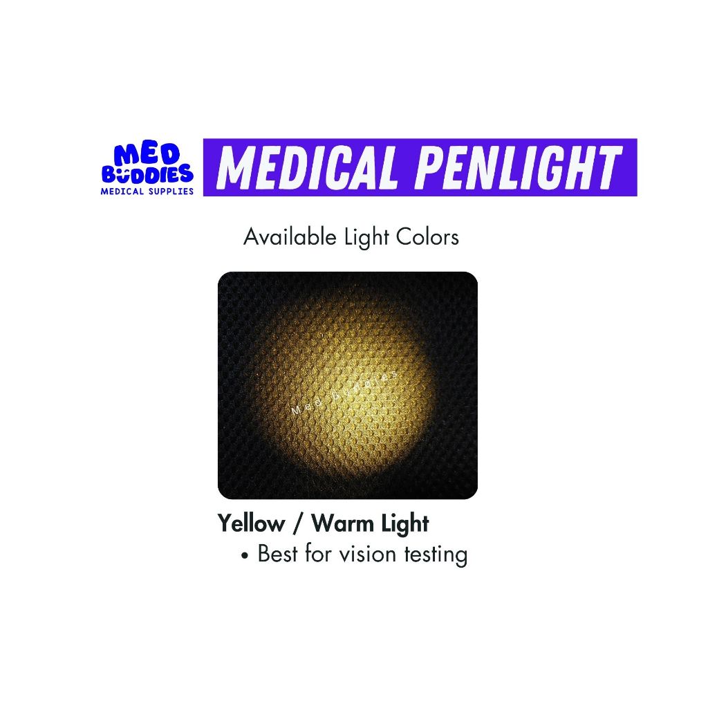 Medical Penlight - Yellow or White Light | Surrmed HD Diagnostic Pen ...