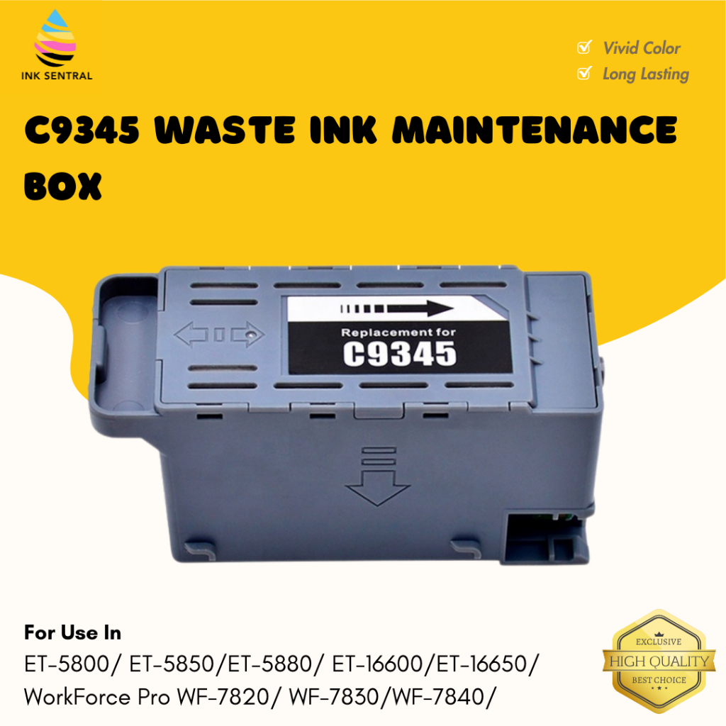 Compatible C9345 Waste Ink Tank Maintenance Box for Epson ET-5800 ...